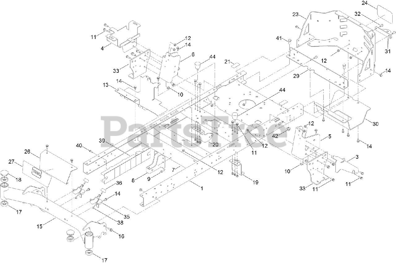Toro 75213 - Toro 60" TimeCutter HD MyRide Zero-Turn Mower (SN ...