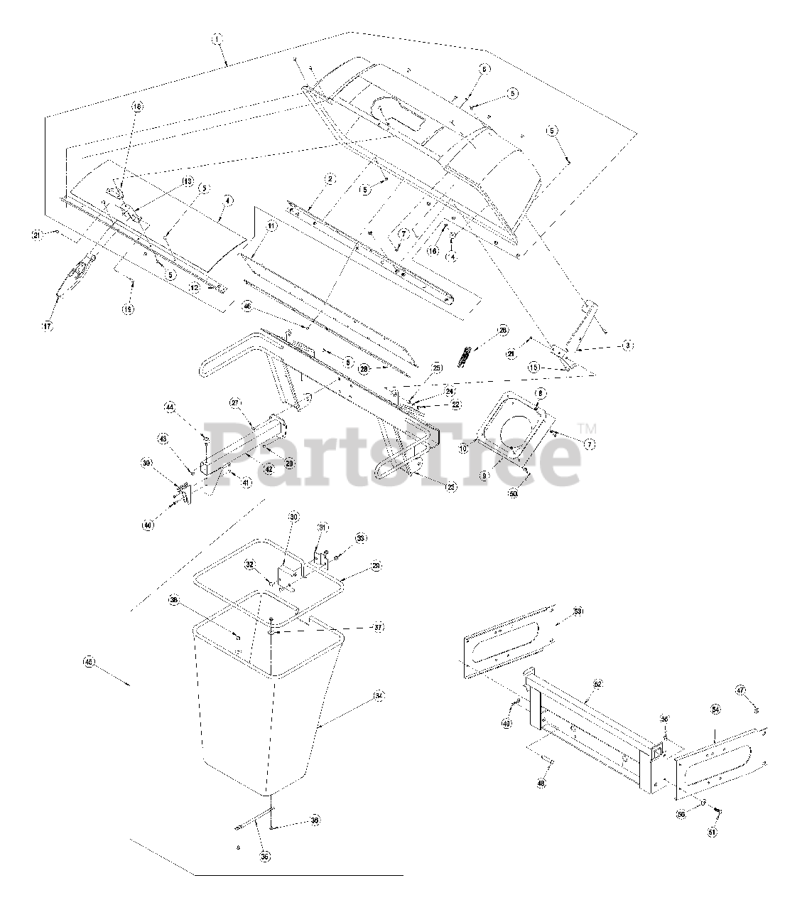 Exmark Ultra Vac - Exmark Ultra Vac Bagger for Lazer Z & Lazer Z XP ...