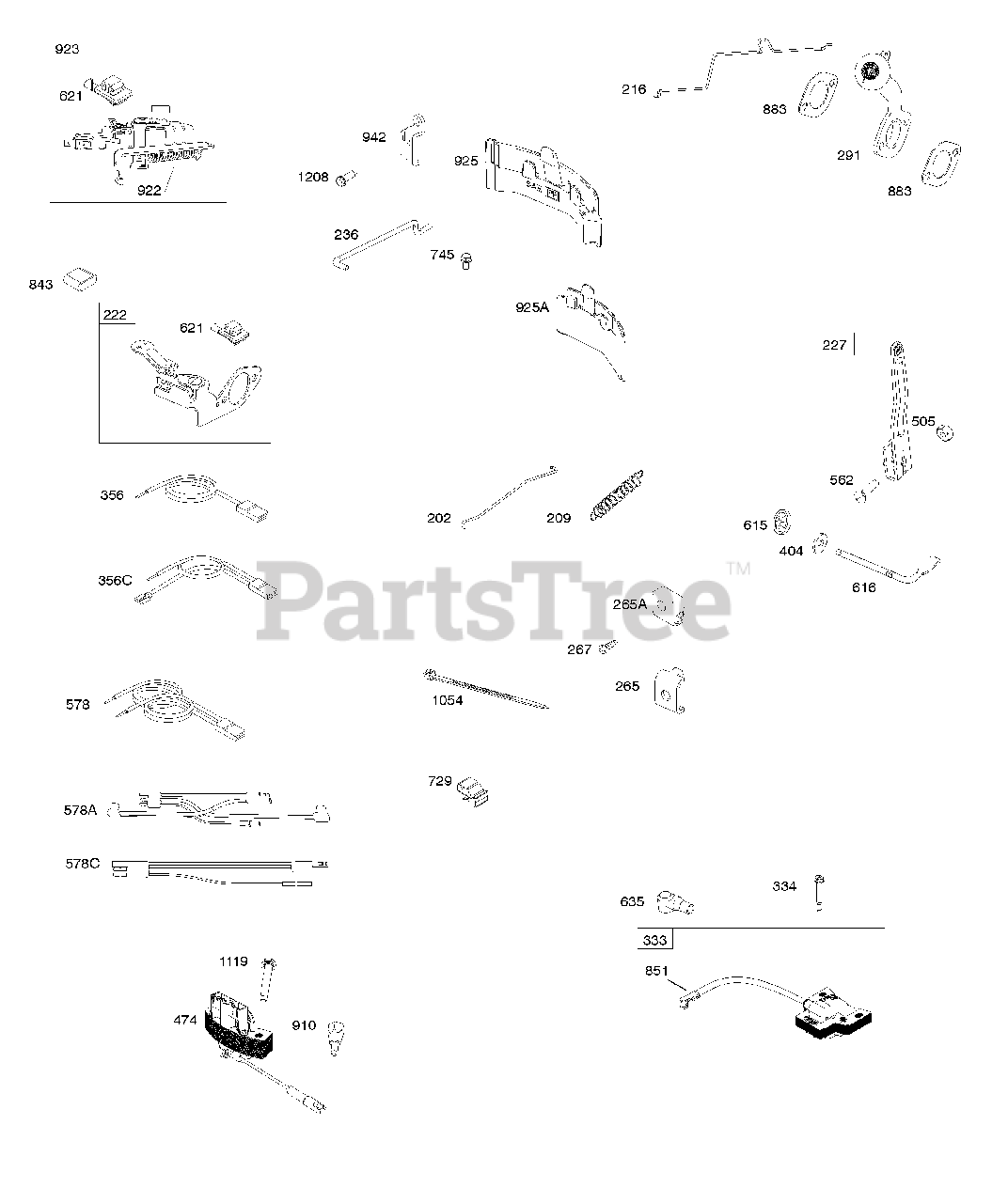 Briggs & Stratton 100802-0139-H8 - Briggs & Stratton Vertical Engine ...
