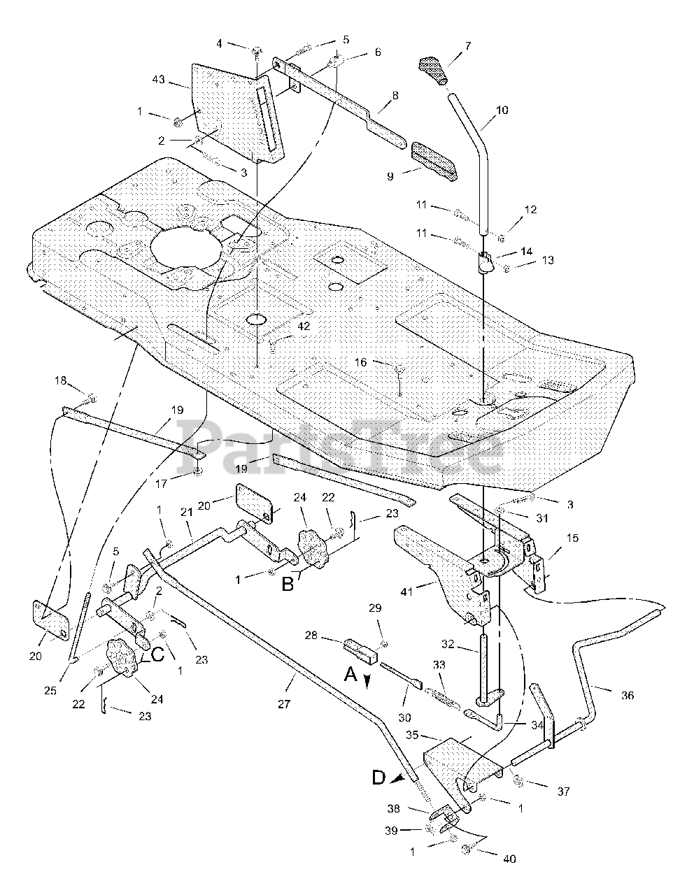 Murray 30505x92A - Murray 30" Rear-Engine Riding Mower (2000) Mower ...