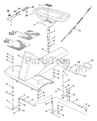 Snapper 33127BE (81980) - Snapper 33" Rear-Engine Riding Mower, 12hp ...