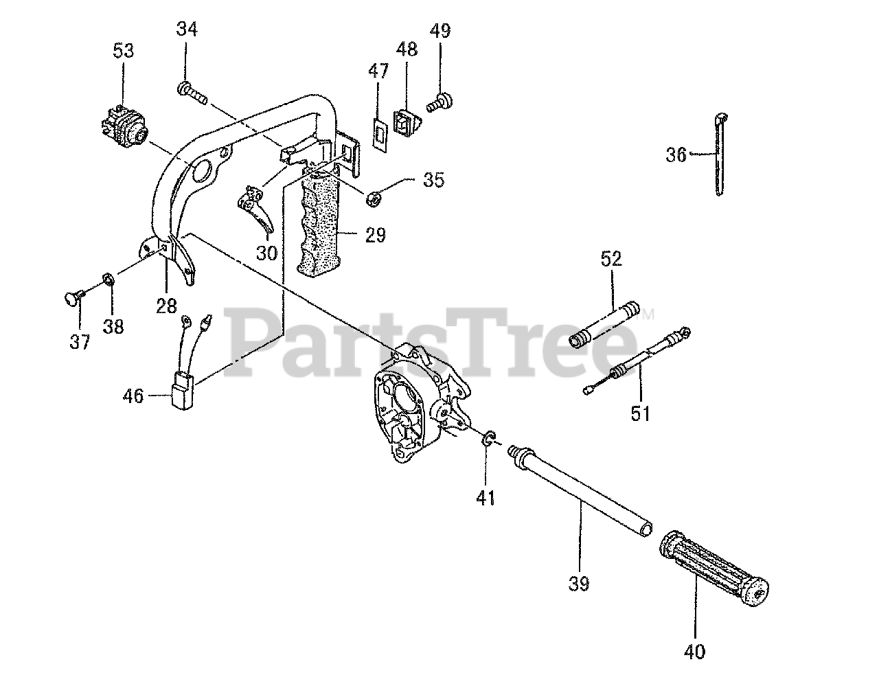 Tanaka TED-210 - Tanaka Engine Drill Handles & Throttle Parts Lookup ...