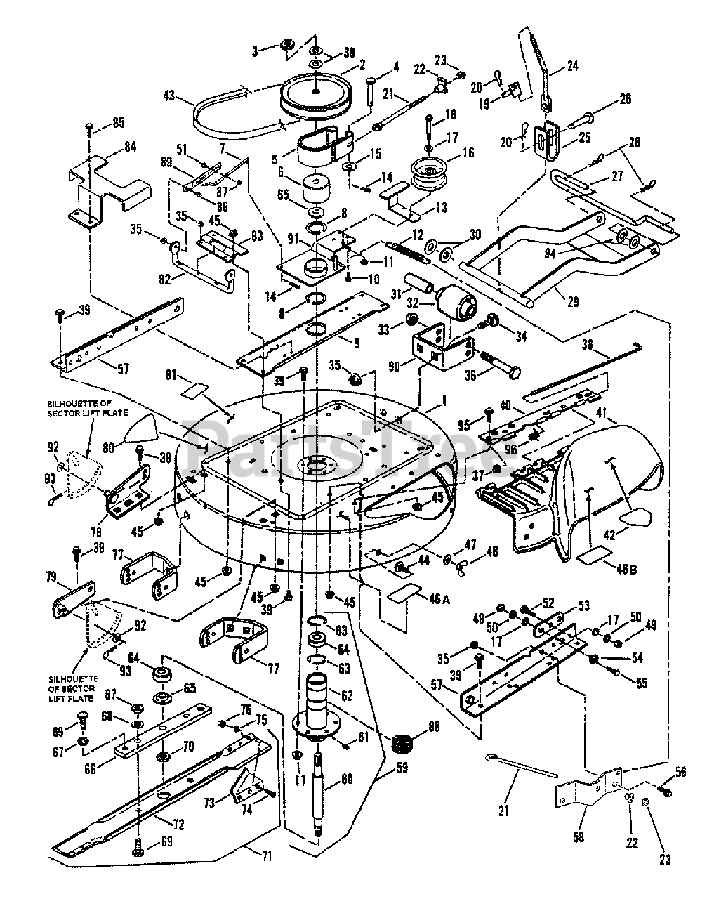 Snapper LT 150H33IBV (84899) - Snapper 33" Lawn Tractor, 15hp 33 ...