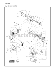 BCZ 230 TS (967194202) - RedMax Brushcutter (2014-09) Parts Lookup with ...