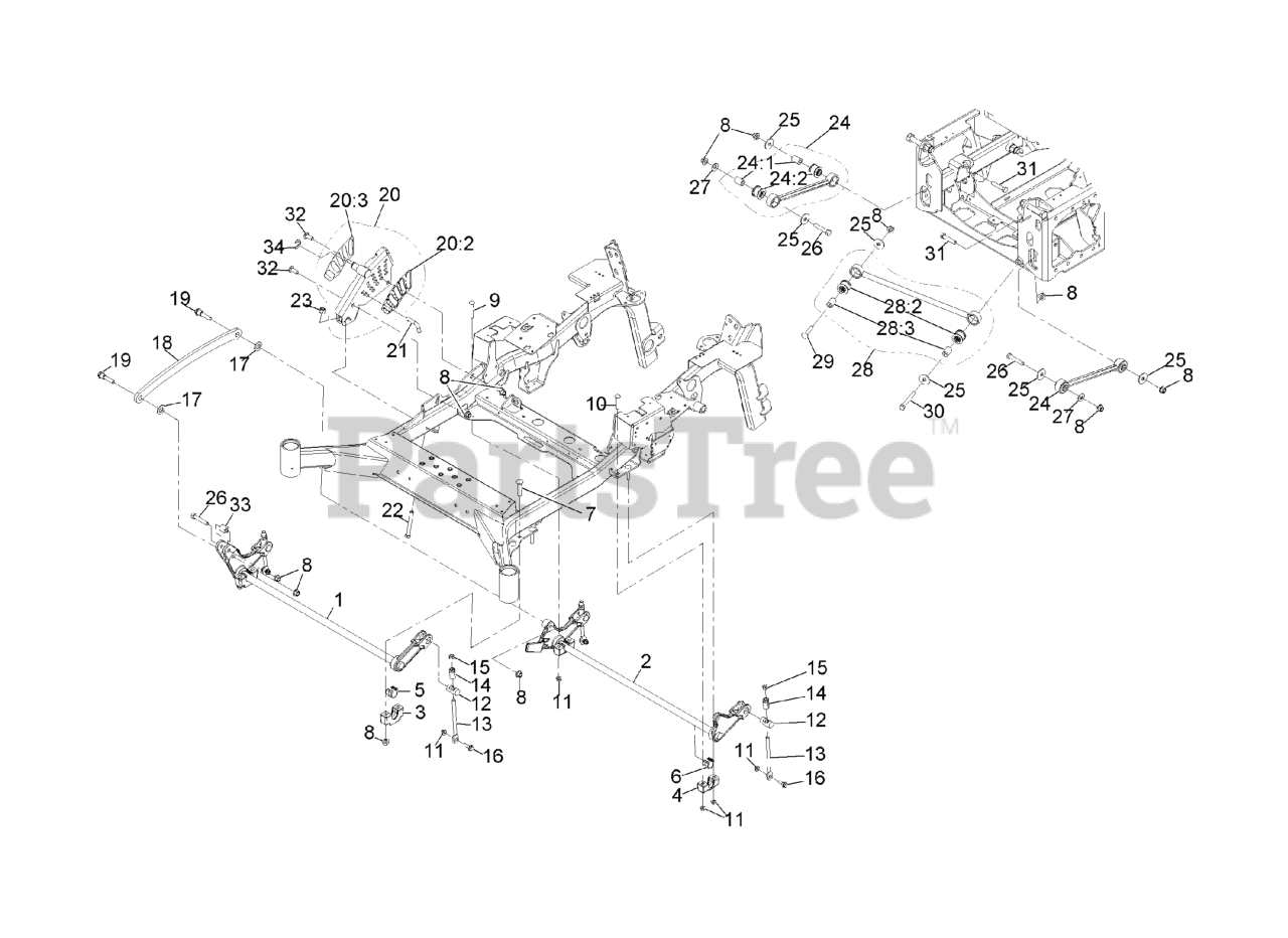 Exmark LZS88CDYM96RW0 - Exmark 96" Lazer Z Diesel Zero-Turn Mower ...