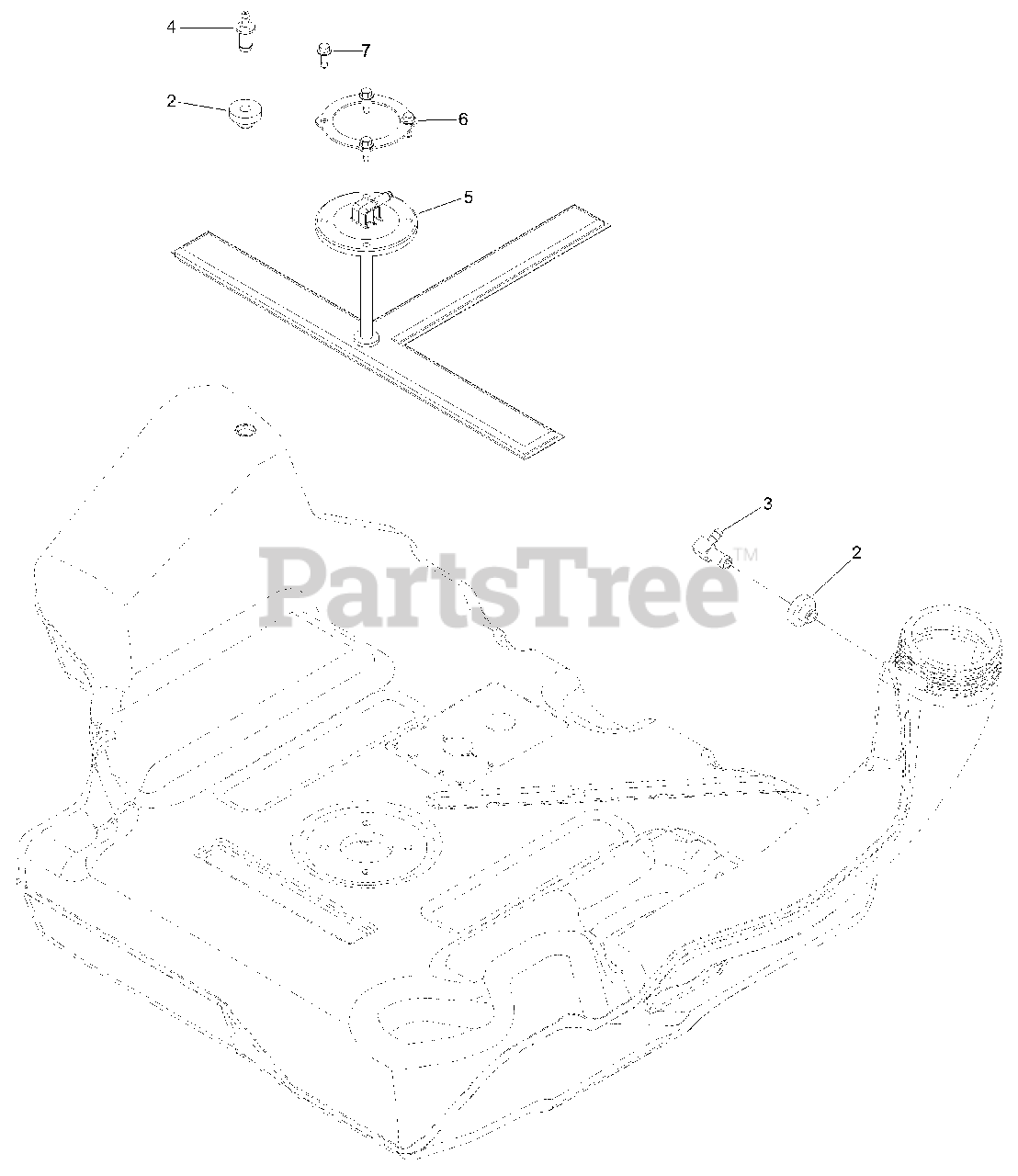 Exmark RAS720CKC52300 - Exmark 52" Radius S-Series Zero-Turn Mower ...