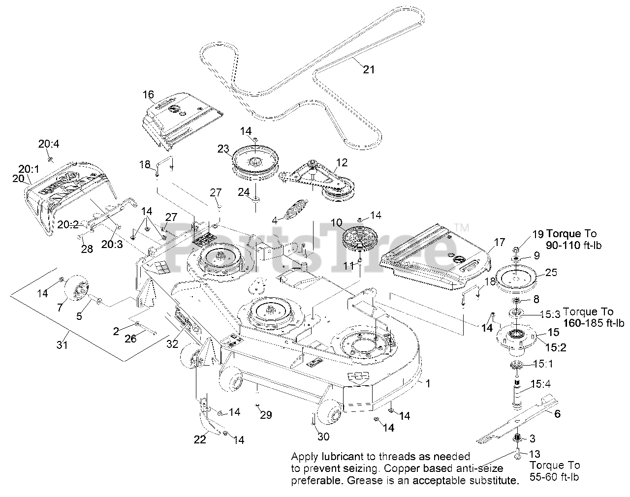 Exmark LZX801GKA606B1 - Exmark 60" Lazer Z X-Series Zero-Turn Mower ...