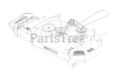 RAE708GEM44300 - Exmark 44" Radius E-Series Zero-Turn Mower, Exmark 708 ...
