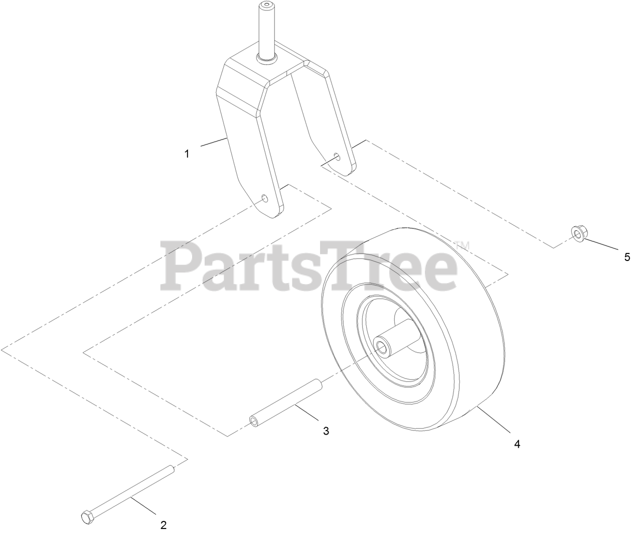 Exmark RAE708GEM44300 - Exmark 44" Radius E-Series Zero-Turn Mower ...