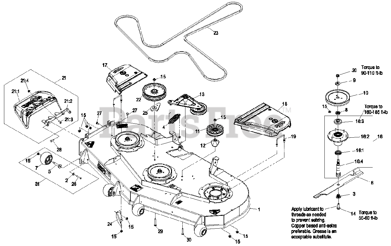 Exmark LZZ34KA726 - Exmark 72" Lazer Z Z-Series Zero-Turn Mower, 34hp ...