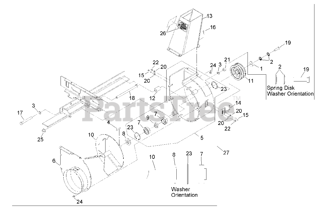 Exmark NV27KC - Exmark Navigator Front Mount Mower, 27hp Kohler (SN ...