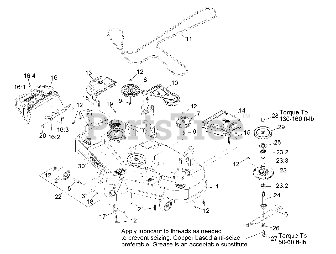 Exmark LZS23KC524 - Exmark 52" Lazer Z S-Series Zero-Turn Mower, 23HP ...