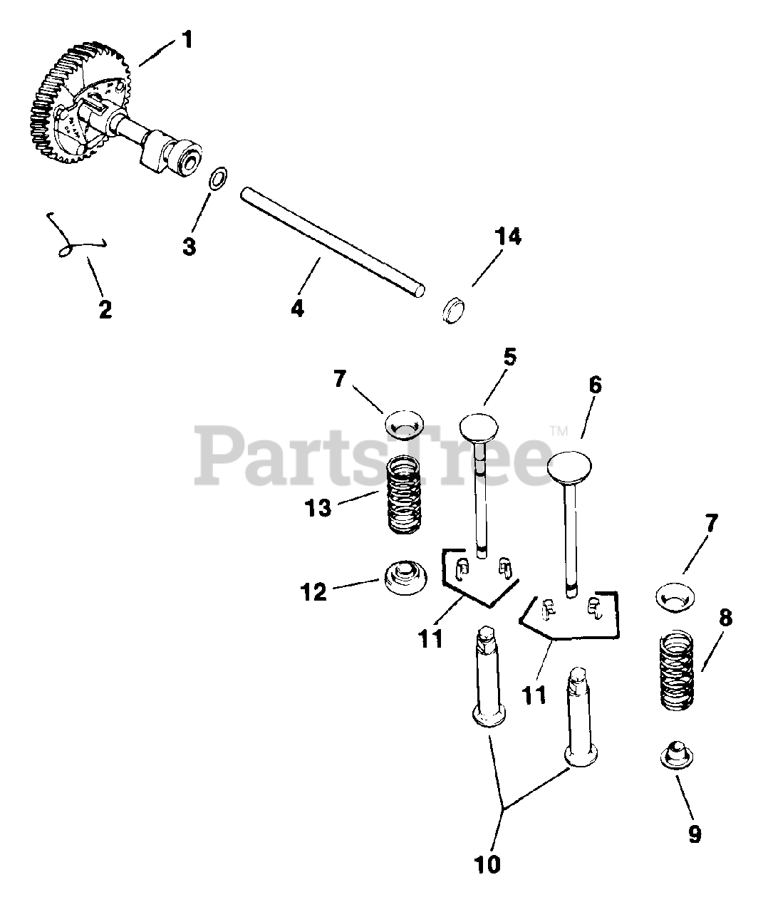 Kohler M12-471527 - Kohler Magnum Engine, Made for Wheel Horse, 12hp ...