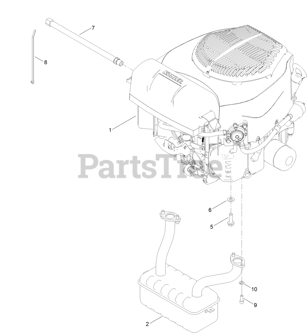 Toro 75751 (5000) - Toro 50" TimeCutter Zero-Turn Mower (SN: 406957209 ...