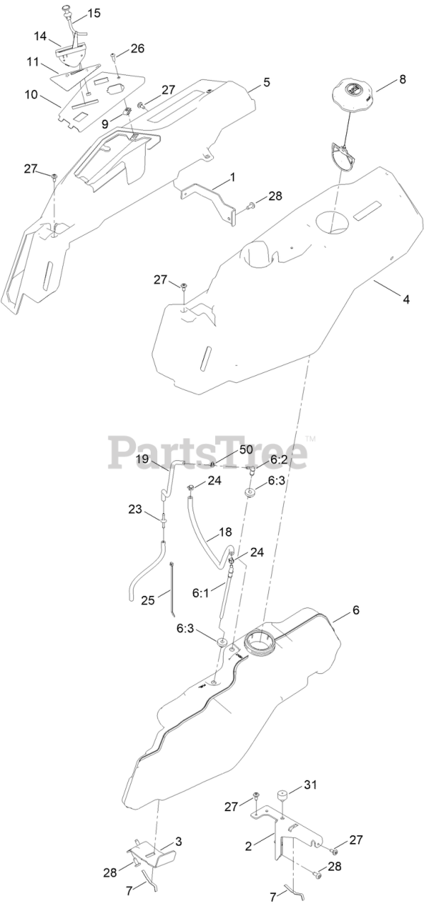 Toro 75755 (MX 5075) - Toro 50" TimeCutter Zero-Turn Mower (SN ...