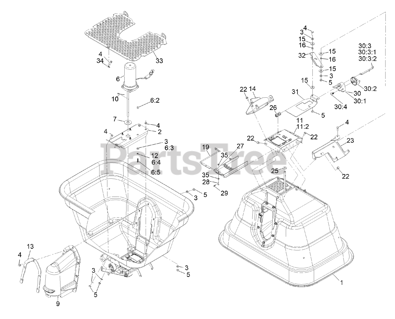 Exmark ZSL3620 - Exmark Z-Spray LTS Stand-on Sprayer, 3.8 GPM Pump (SN ...