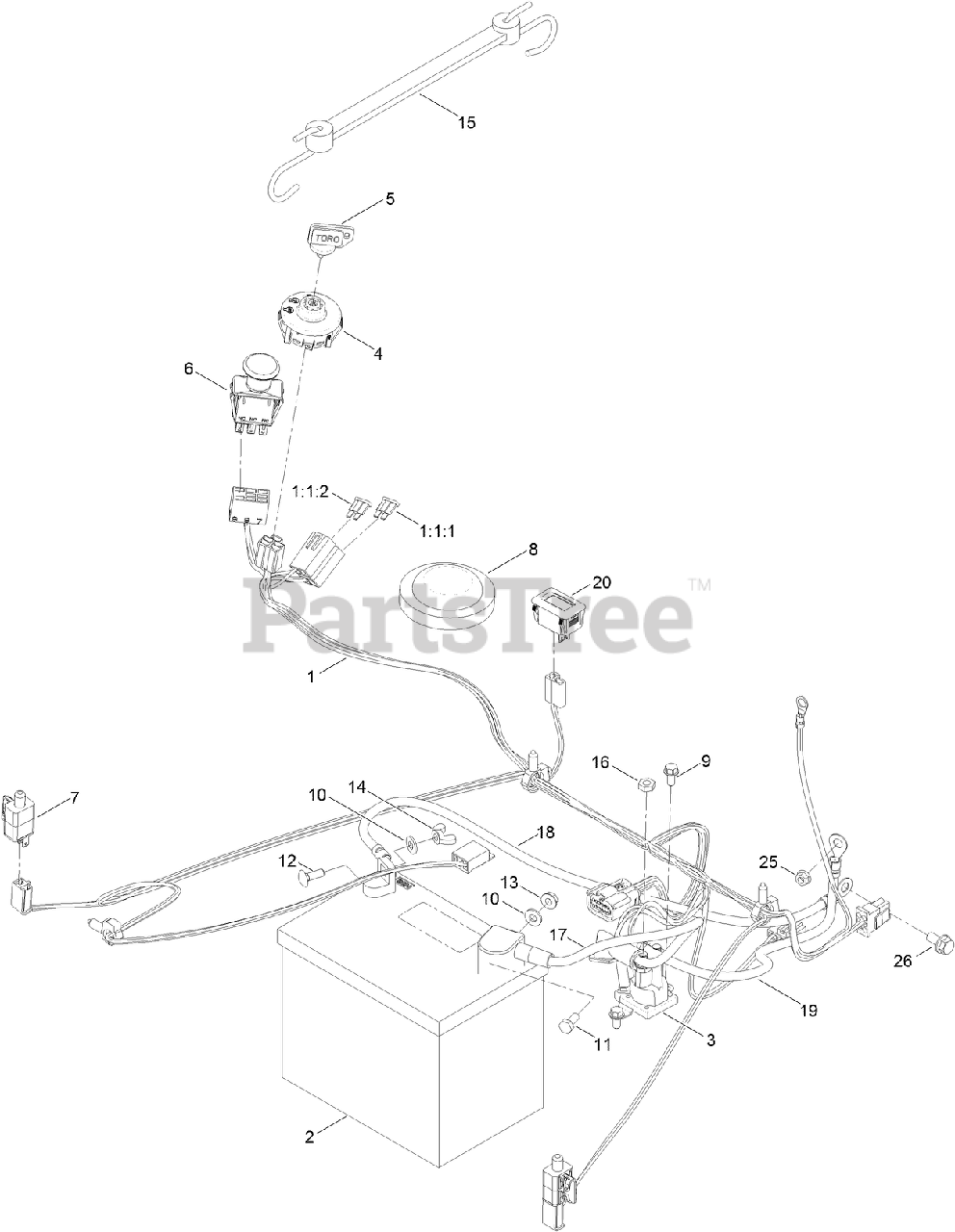 Toro 74710 (SS 3225) - Toro 32" TimeCutter Zero-Turn Mower (SN ...