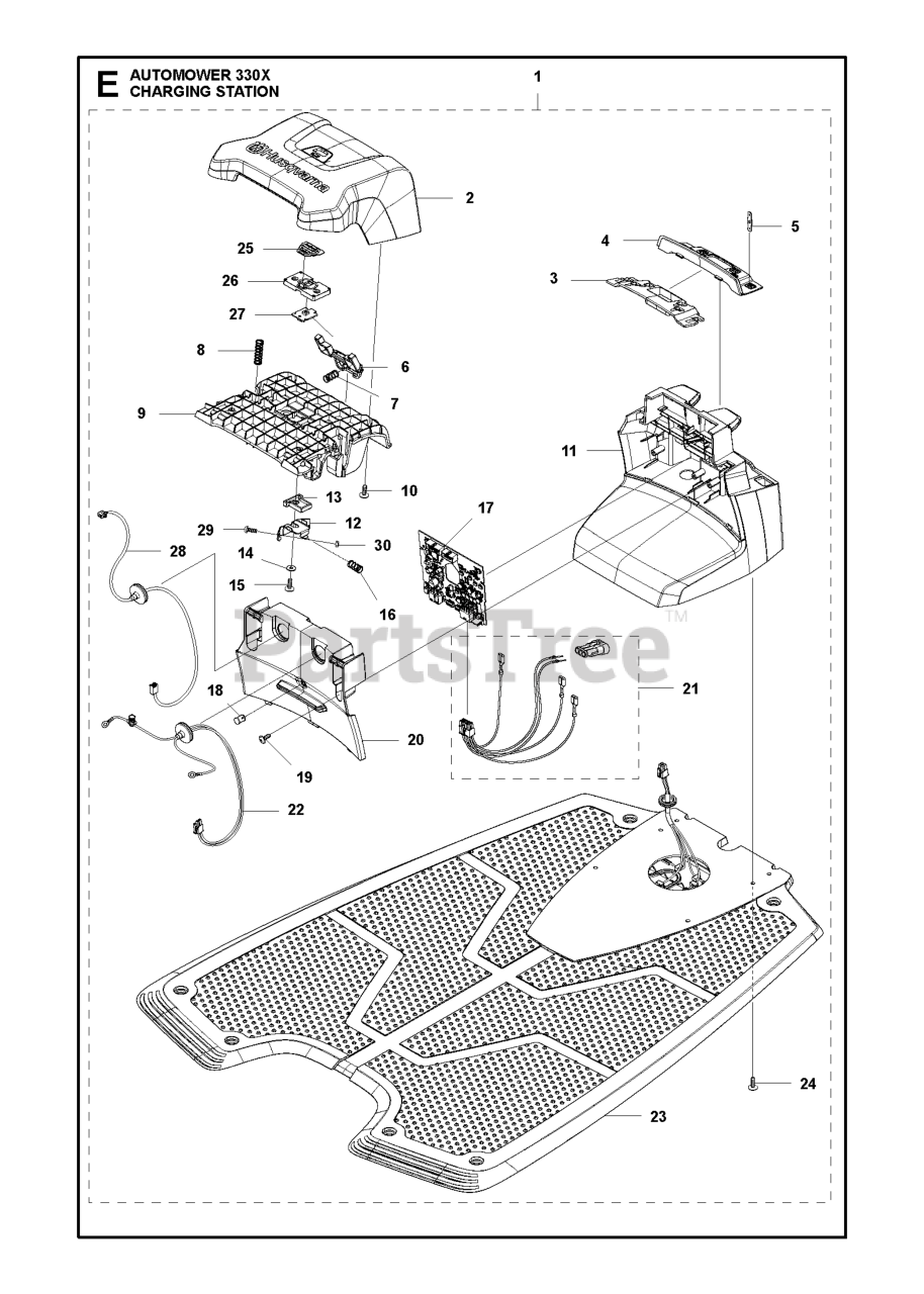 Husqvarna 330 X - Husqvarna Automower Robotic Lawn Mower (Original ...