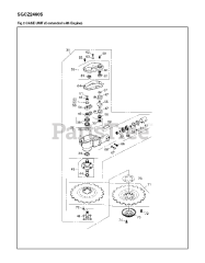 SGCZ 2460 S - RedMax Reciprocator Trimmer (SN: 00100101 & Above) (2012 ...