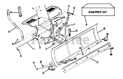 Snapper 2681 (86699) - Snapper 26" Rear-Engine Riding Mower, 8hp Parts ...