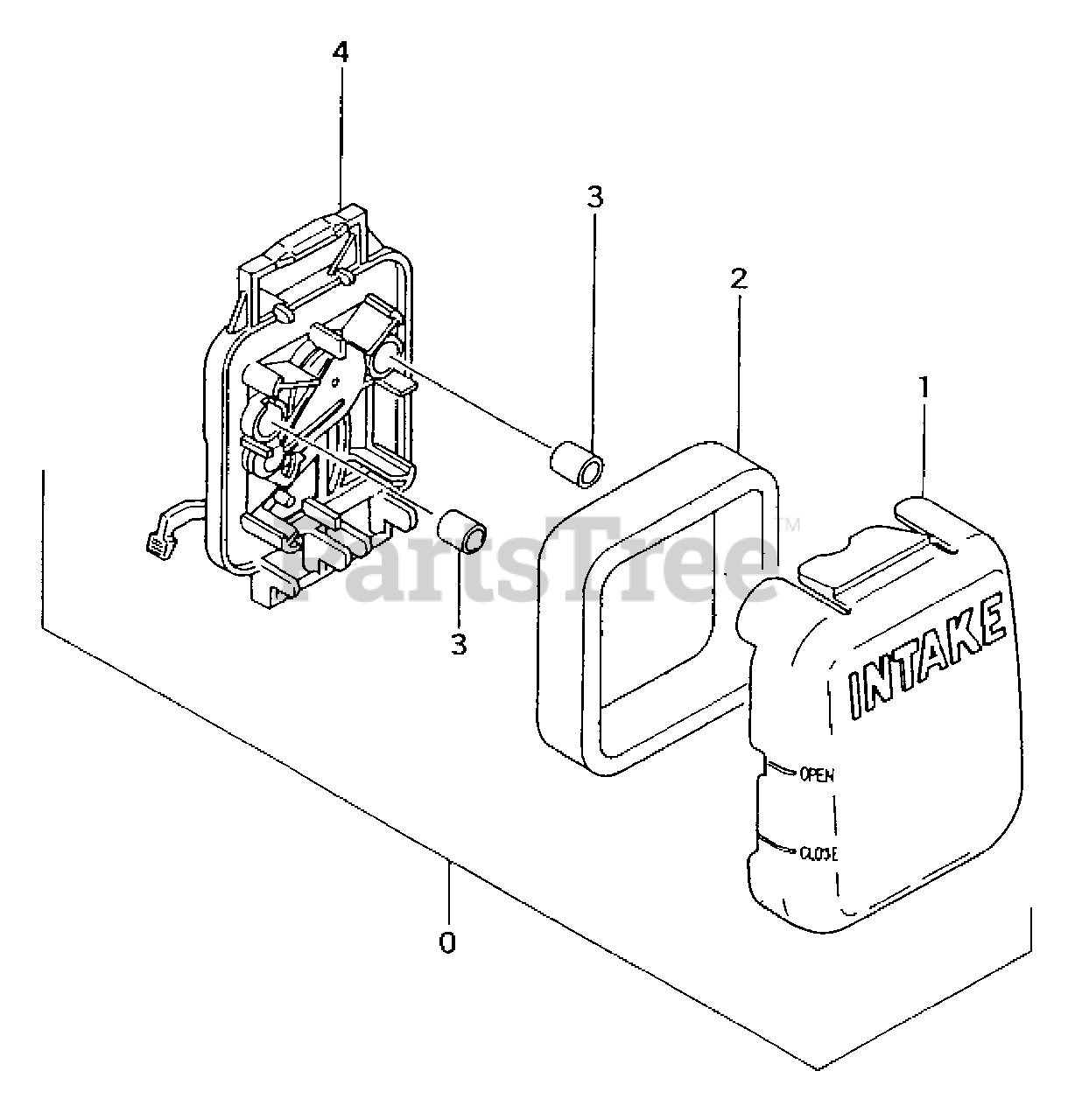 Tanaka TBC-4000 - Tanaka Brush Cutter Air Cleaner Parts Lookup with ...