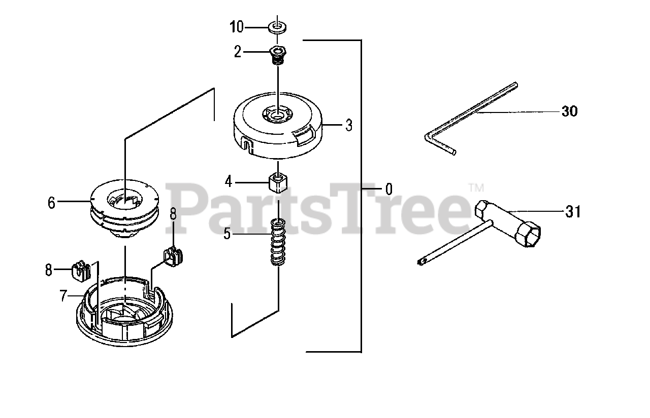 Tanaka TBC-250SF - Tanaka Smart Fit Multi-Tool Cutting Head & Tools ...