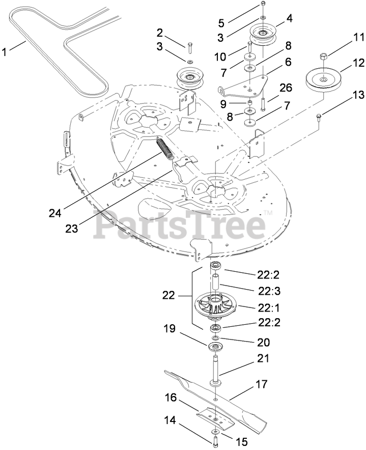 Toro 74360 (Z 4200) - Toro 42" TimeCutter Zero-Turn Mower (SN ...
