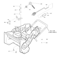 1695716 - Dynamark 21" Snow Thrower (2009) Parts Lookup with Diagrams ...