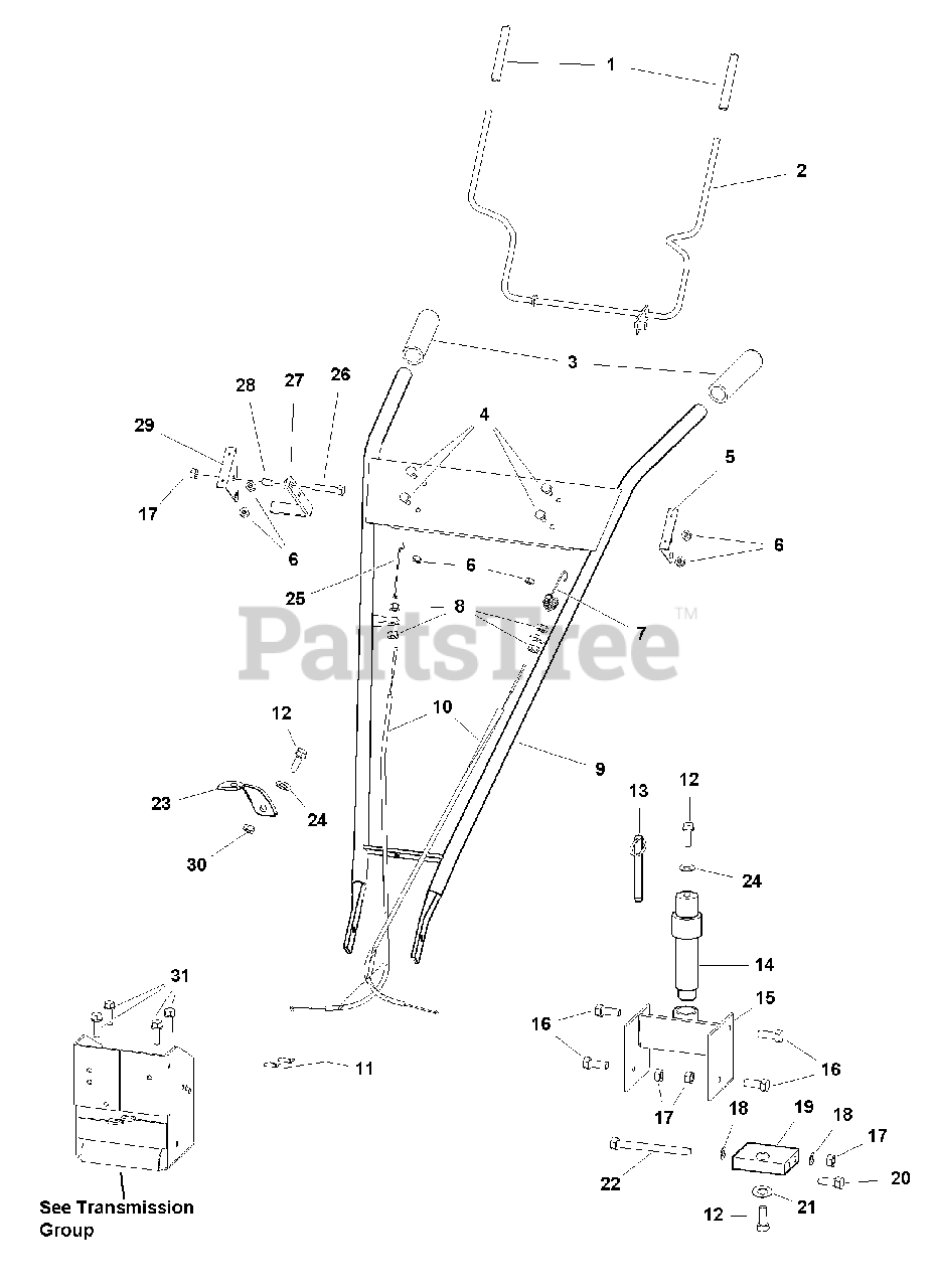 Snapper 6016RT (7800052) - Snapper 16" Rear-Tine Tiller, 6hp Handle Bar ...