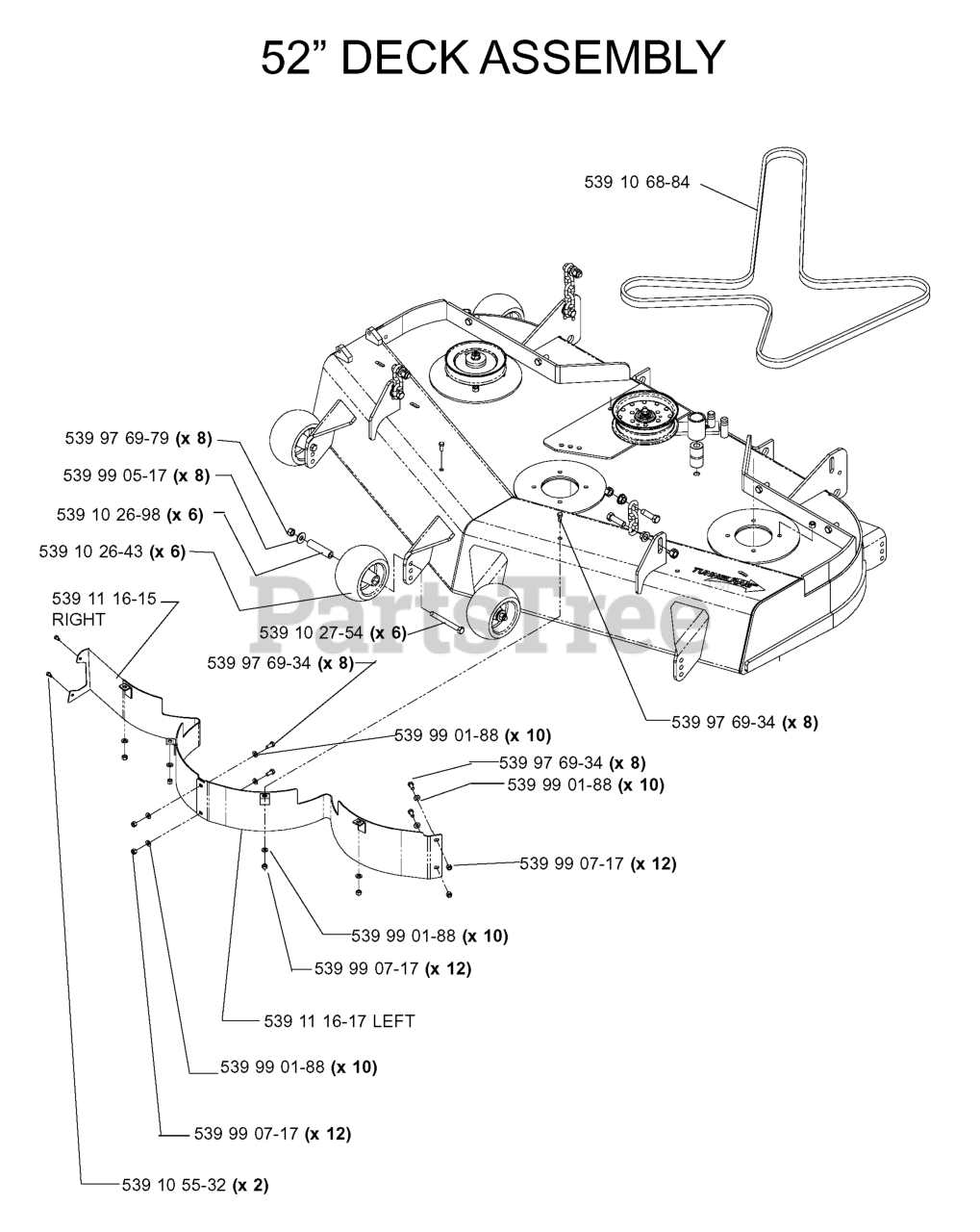 Husqvarna iZ 4821 T (968999256) - Husqvarna 48" Zero-Turn Mower (2005 ...