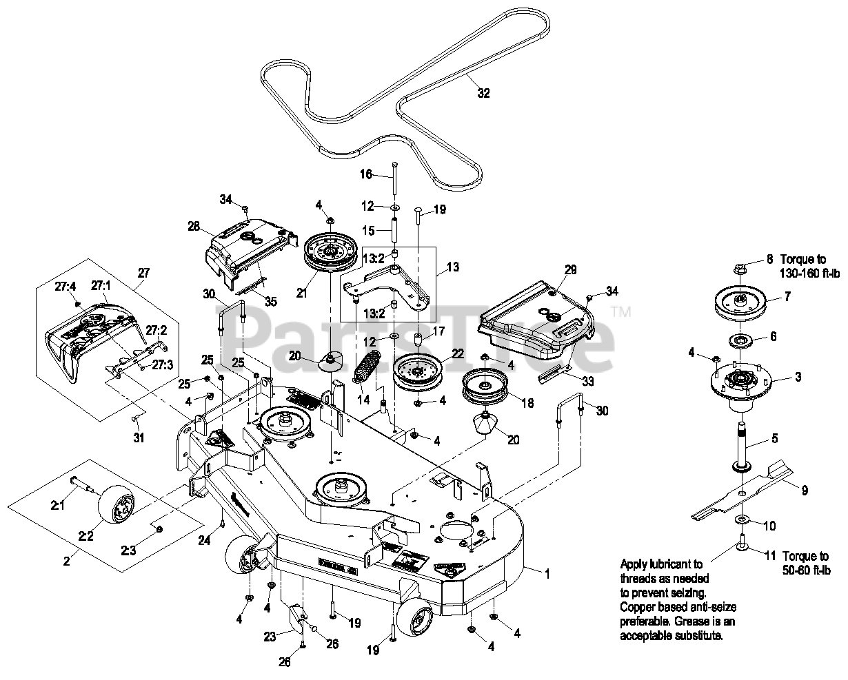 Exmark QSP20KAS483 - Exmark 48" Quest P-Series Zero-Turn Mower, 20hp ...