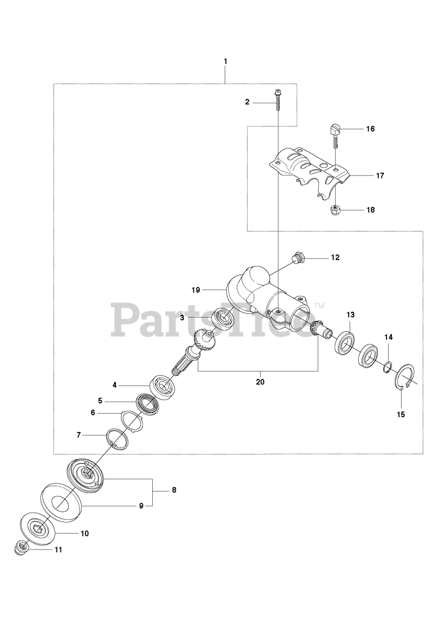 Husqvarna 345 FX - Husqvarna Brush Cutter (SN: 20103600001 ...