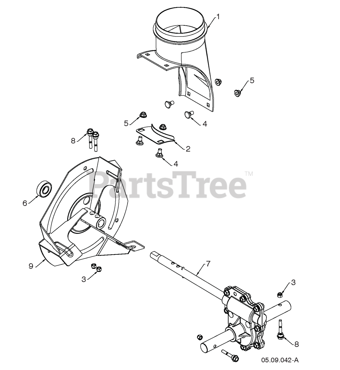 Husqvarna ST 224 P (961930122-04) - Husqvarna 24" Snow Blower (2019-03 ...