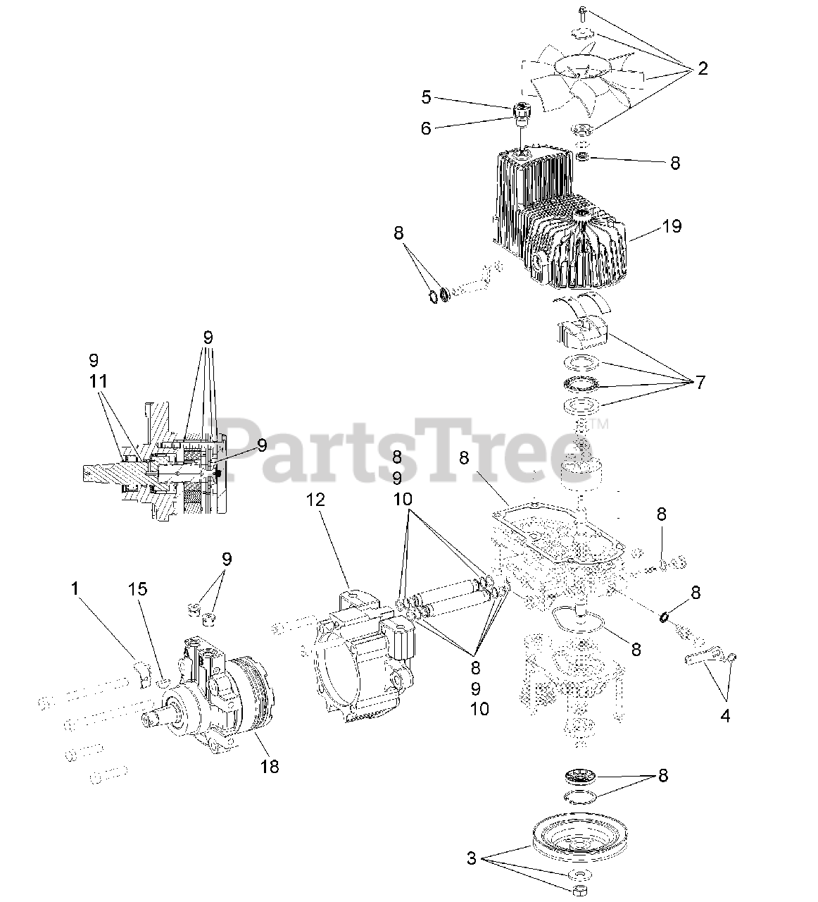 Exmark LZX34KC726 - Exmark 72" Lazer Z X-Series Zero-Turn Mower, 34hp ...