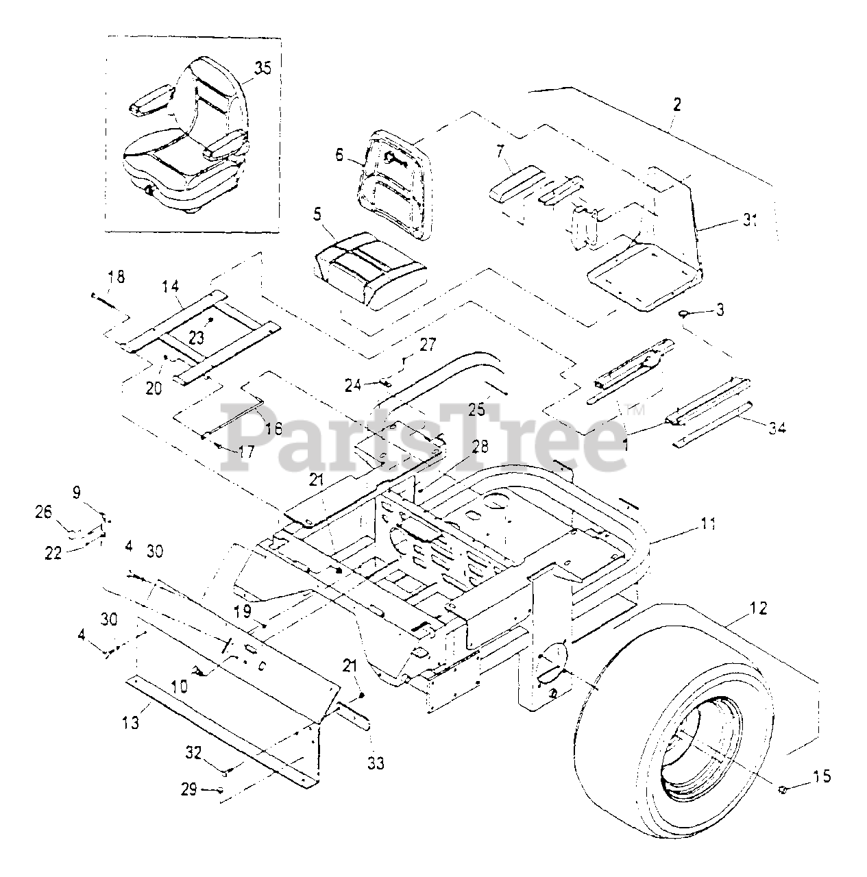 Exmark LZ22LKA604 - Exmark 60" Lazer Z Zero-Turn Mower, 22hp Kawasaki ...