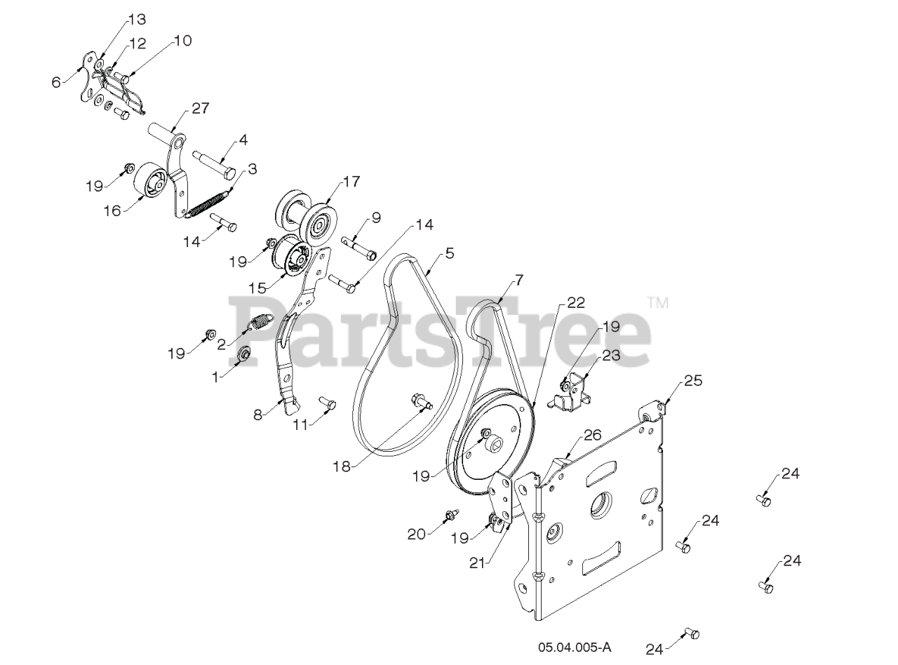 Husqvarna ST 224 (961930096-06) - Husqvarna 24" Snow Blower (2019-03 ...