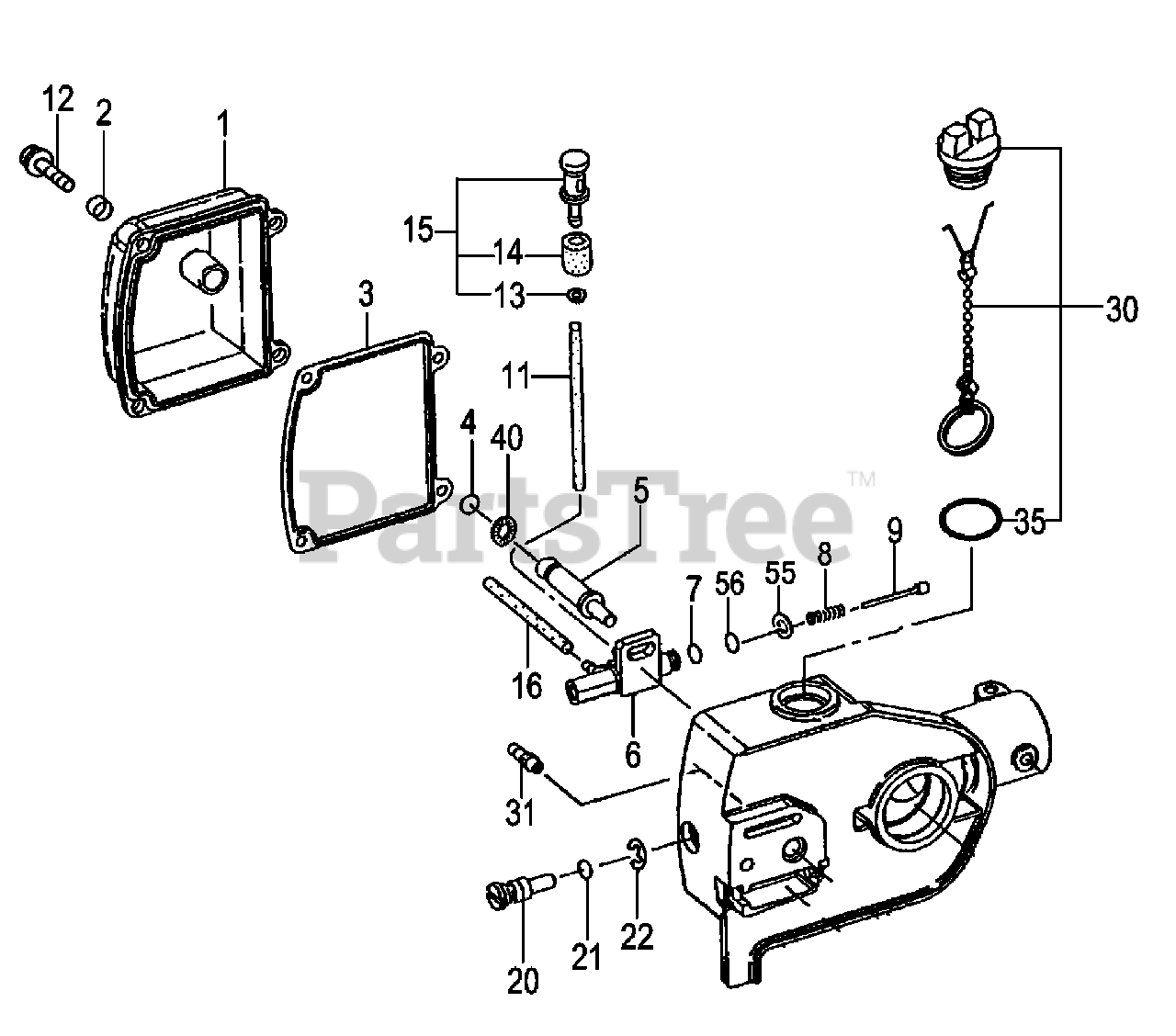 Tanaka TBC-SF - Tanaka Smart Fit Attachments Pole Saw Oiler Side Parts ...