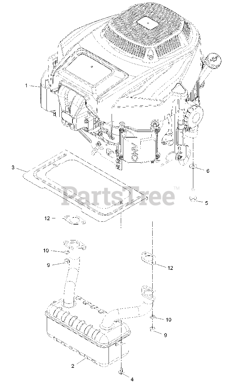 Exmark QTS708GEM42200 - Exmark 42" Quest S-Series Zero-Turn Mower ...