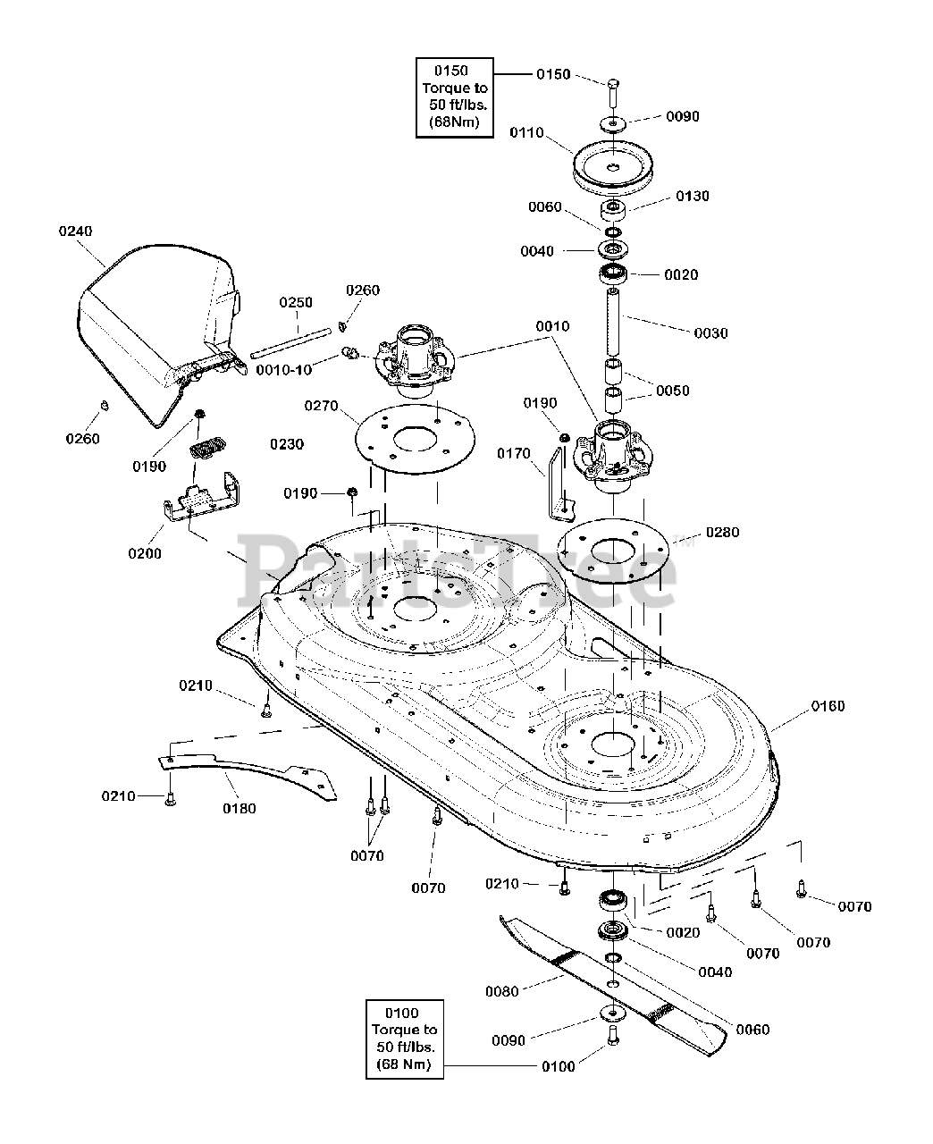 Snapper SPX 2042 (2691020) - Snapper LT150 Series 42" Lawn Tractor ...