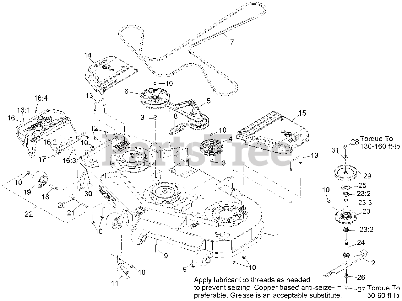 Exmark LZE730GKA604A3 - Exmark 60" Lazer Z E-Series Zero-Turn Mower ...
